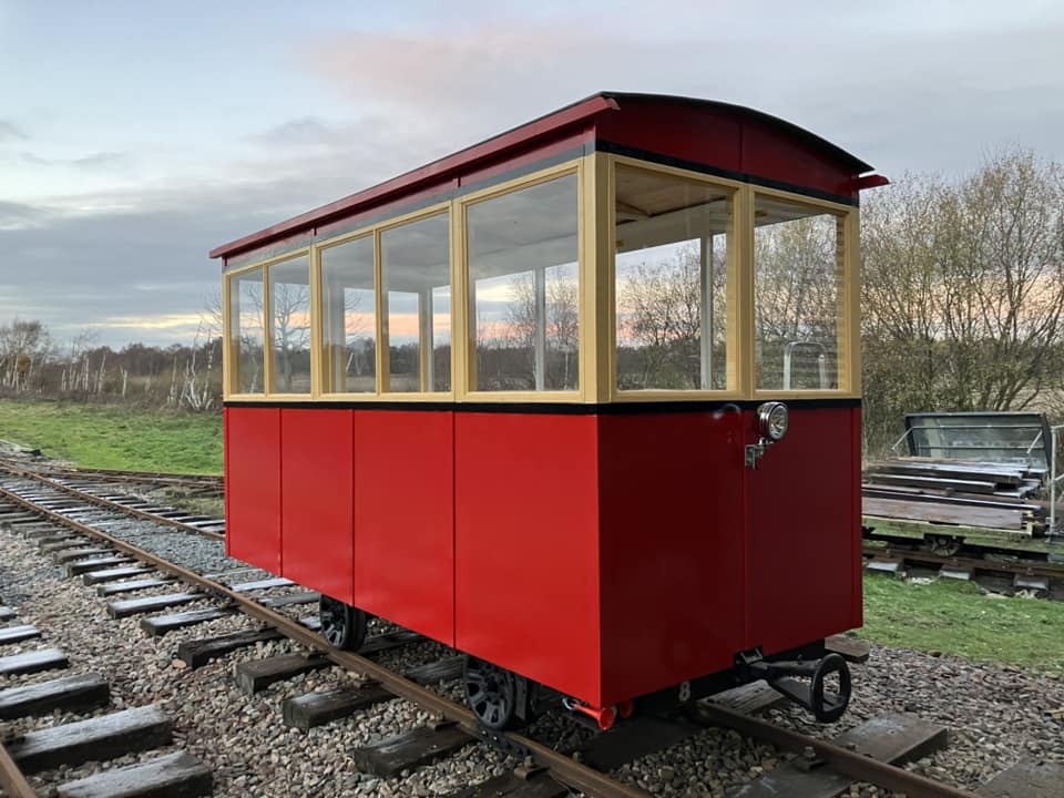 Crowle Peatland Railway Coach - Crowle Peatland Railway